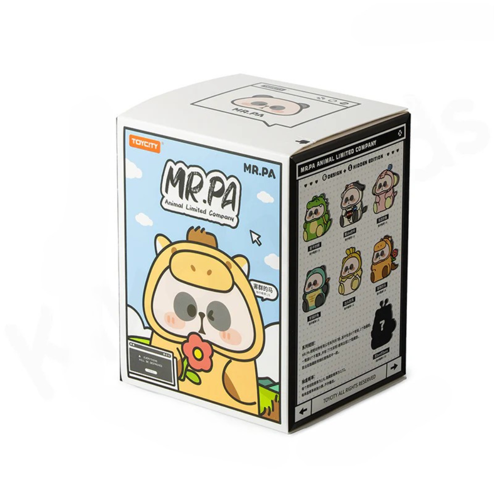 TOYCITY: MR. PA - Animal Company Plush Keychain - 1 Blind Box