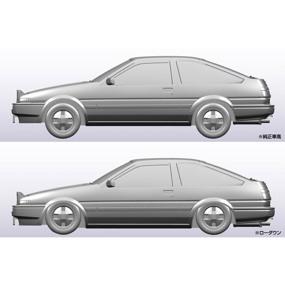 [PRE-ORDER] Aoshima: Toyota - Sprinter Trueno (High-Flash Two Tone) 1/