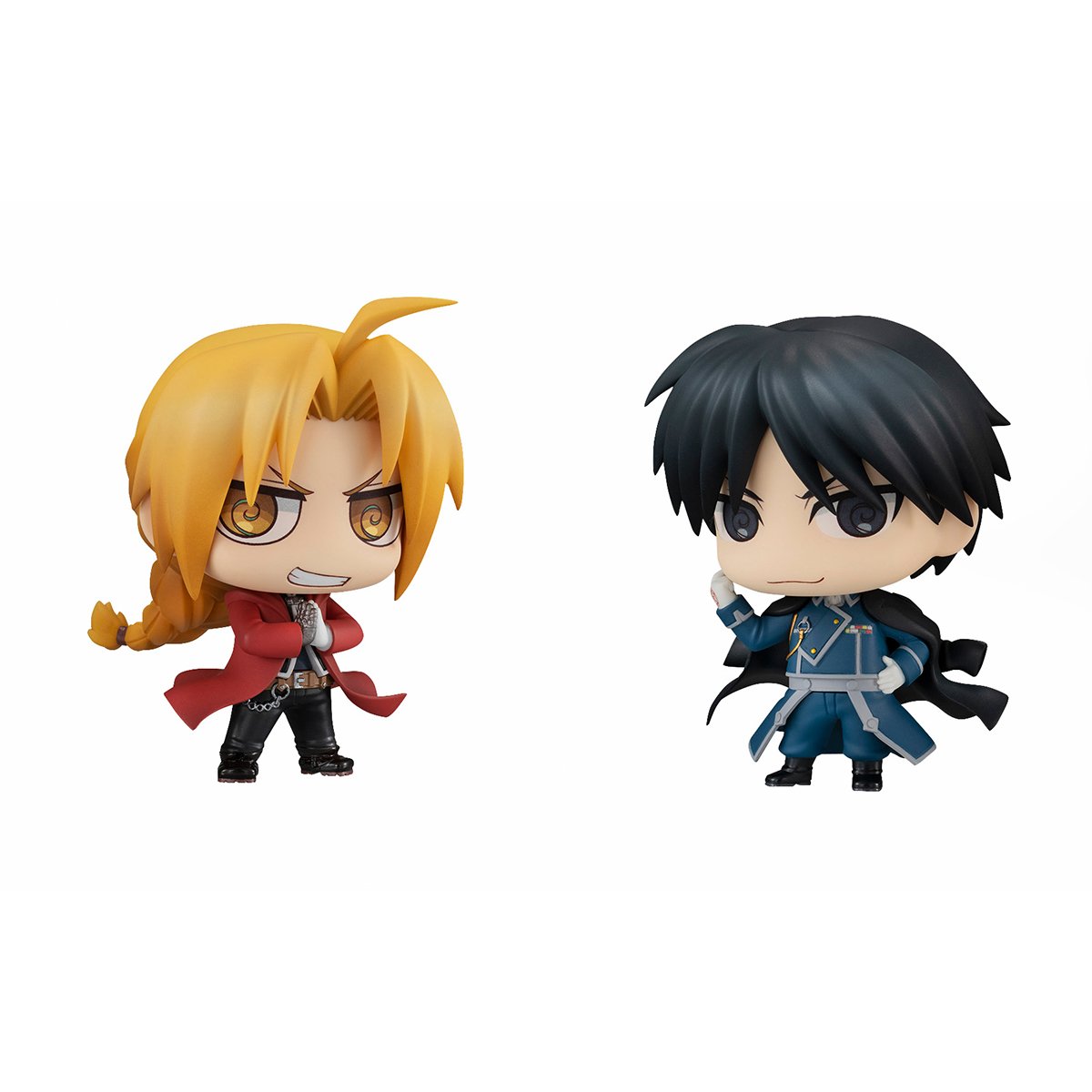 Chimi-Mega Buddy Series: Full Metal Alchemist - Edward Elric and Roy M
