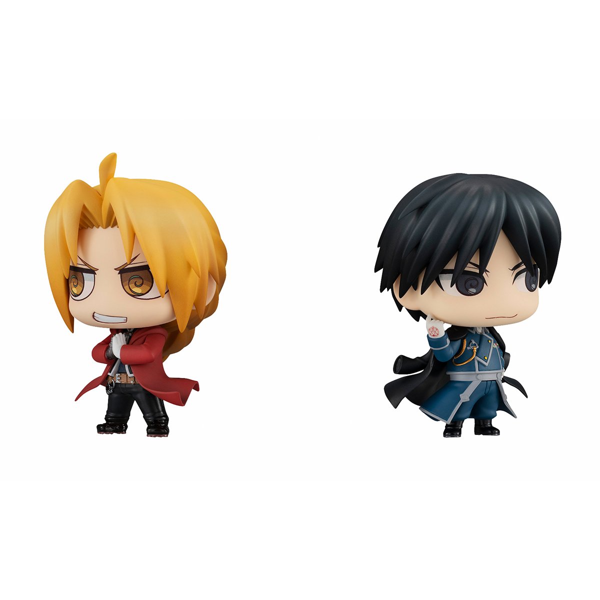 Chimi-Mega Buddy Series: Full Metal Alchemist - Edward Elric and Roy M