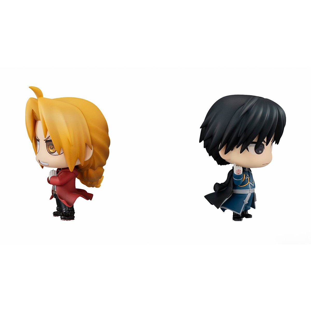 Chimi-Mega Buddy Series: Full Metal Alchemist - Edward Elric and Roy M